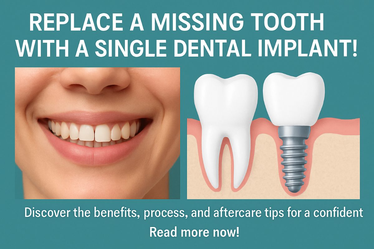 Single Dental Implant: What To Know Before Getting One | Eric George ...